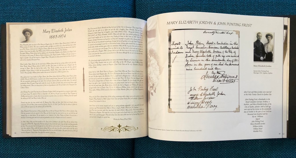The Jordan Book – A family history blog